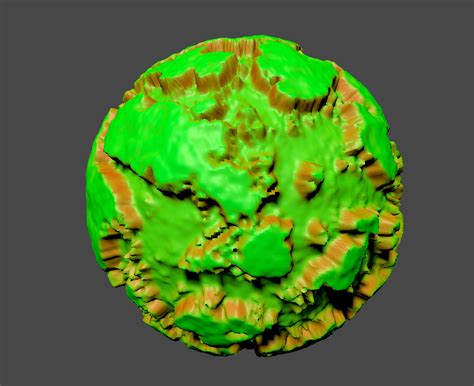 Wrong Shader Graph Slope Calculation On A Spherical Planet Mesh Unity Engine Unity Discussions