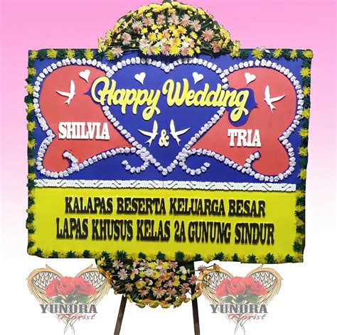Bunga Papan Ucapan Pernikahan 15 Toko Bunga Di Bandung