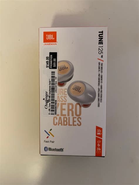 JBL Tune 125 TWS Wireless Earphones Audio Earphones On Carousell