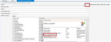 Choose The Referencing Table As Contact From The Dropdown