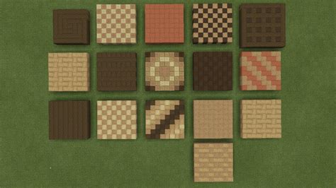 Minecraft Floor Patterns