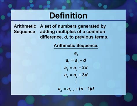 Arithmetic Sequence Math