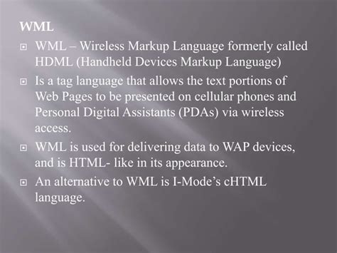 wireless application protocol ppt ppt