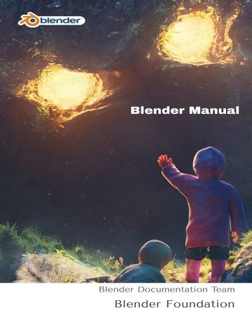 Blender 3 4 Manual Blender Documentation Team Blender Documentation Team Free Download