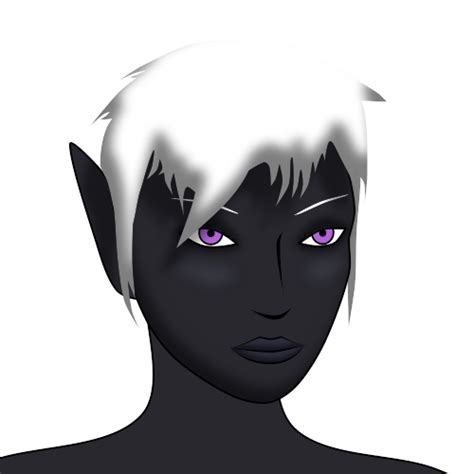 Drow Head By Zigzagler On Deviantart