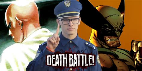 Death Battle Wolverine Vs Saitama Prelude By Gladiator Animator On