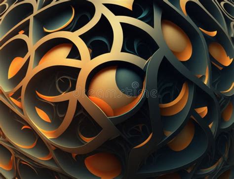 Geometric Dynamic Abstract Wavy Wallpaper Background With Layers Organic Beautiful Background