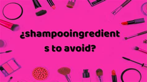 What To Avoid In Your Shampoo At Brian Bauer Blog