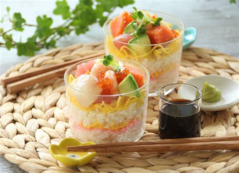 お祝いカップ寿司｜レシピ｜創味食品