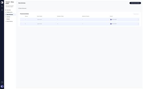 Creating A New Data Schema Or Data Schema Version Rhino Health