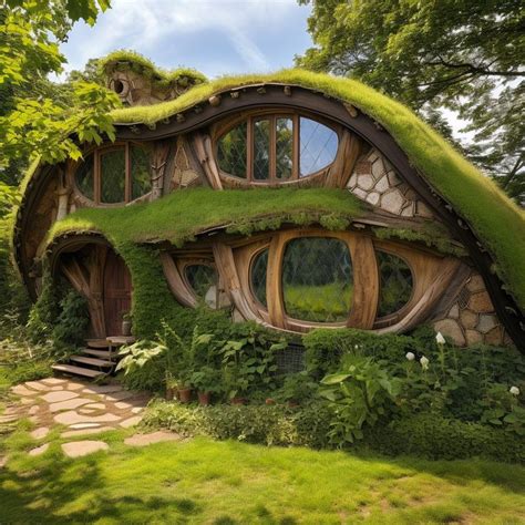 Hobbit House в 2024 г Хоббитские дома Футуристическая архитектура