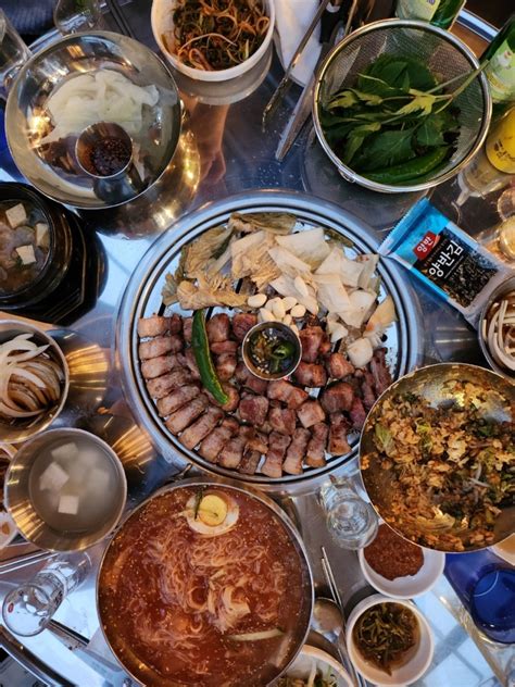 양산 증산 맛집 부산댁 육즙 퐝퐝👍 멜젓에 땡초하나 강추 쉴새 없이 먹기만 하면되는 고기집 네이버 블로그