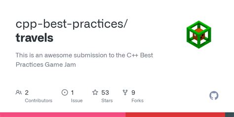 GitHub Cpp Best Practices Travels This Is An Awesome Submission To The C Best Practices