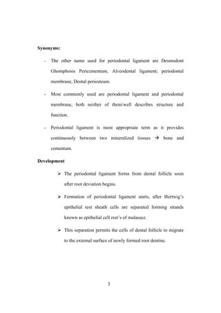 Periodontal Ligament PDF