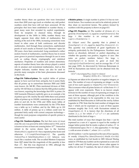 Notes For The Sequence Of Primes A New Kind Of Science Online By