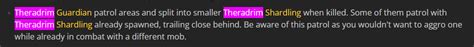 Maraudon Theradrim Guardian Spawn Shardling On Exit Combat Not Death