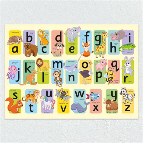 Printable Alphabet Posters