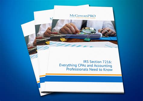 Irs Section 7216 Everything Cpas And Accounting Professionals Need To Know
