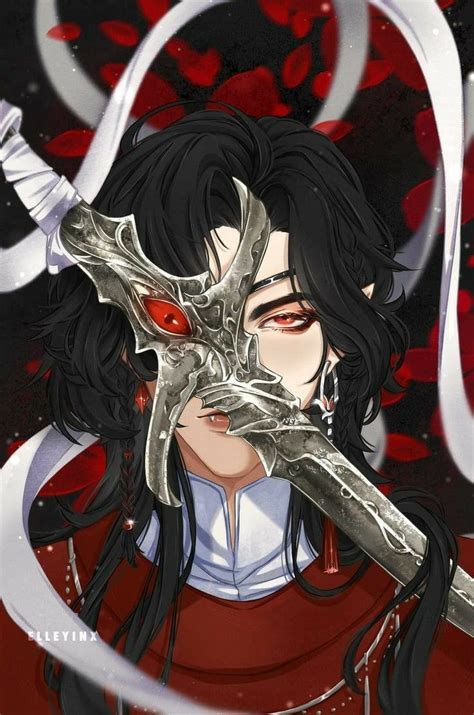 Pin de Bloodlili em Благословение Personagens bonitos Personagens de
