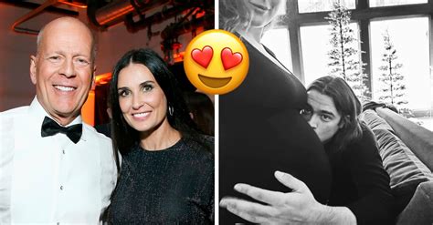 Bruce Willis y Demi Moore serán abuelos por primera vez