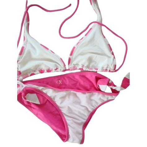 Op Swim New 2 Pc Op Hot Pink Polka Dot Bikini Size S Swimwear Swim