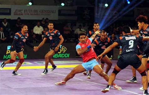 Jaipur Lose 38 39 To Kolkata Pro Kabaddi League 2015 Live Score