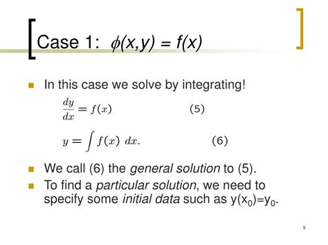 Ppt A Brief Introduction To Differential Equations Powerpoint