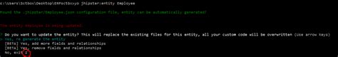 Java How To Modify Existing Entity Generated With Jhipster Stack