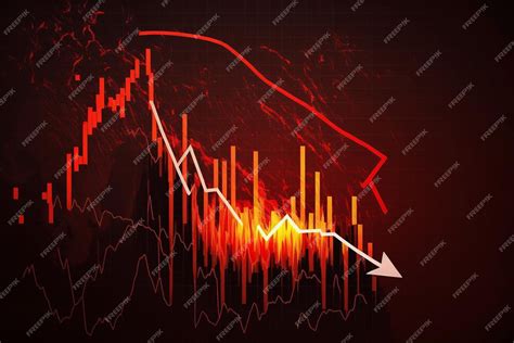 Premium Photo Close Up Of Graph Generative Ai