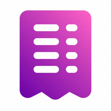 Invoice Billing Validating Ticket Business And Finance Icon
