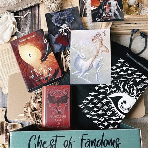 Chest Of Fandoms Box Chest Of Fandoms Merch Für Nerds Buchboxen