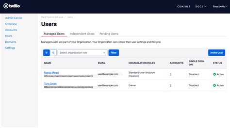 Manage All Your Twilio Accounts With Organizations Twilio