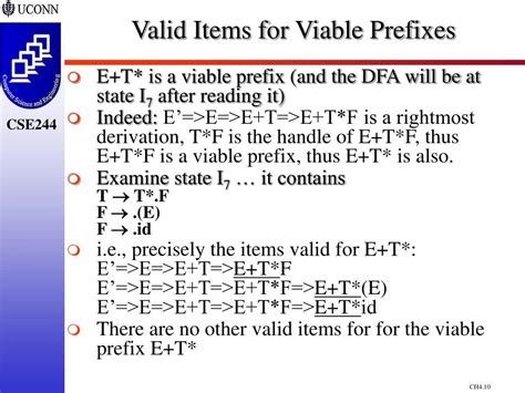 Ppt Slr Parsing Powerpoint Presentation Free Download Id6726537