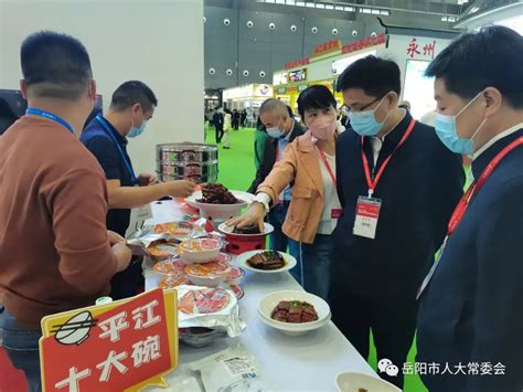 第二十三届中国中部湖南农业博览会在长沙开幕 田文静参观岳阳展馆