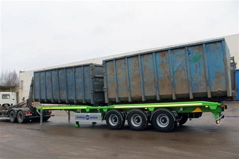 Полуприцеп для Спецмеханизация Контейнеры для мусора