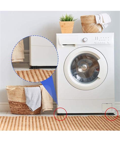 아이베란다 고무받침 세탁기 받침대 소음 진동 수평유지 스토퍼 Ud 아이베란다 공식몰 Diy목공자재