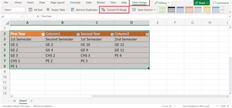 How To Fix Unable To Merge Cells On Table In Excel Sheetaki