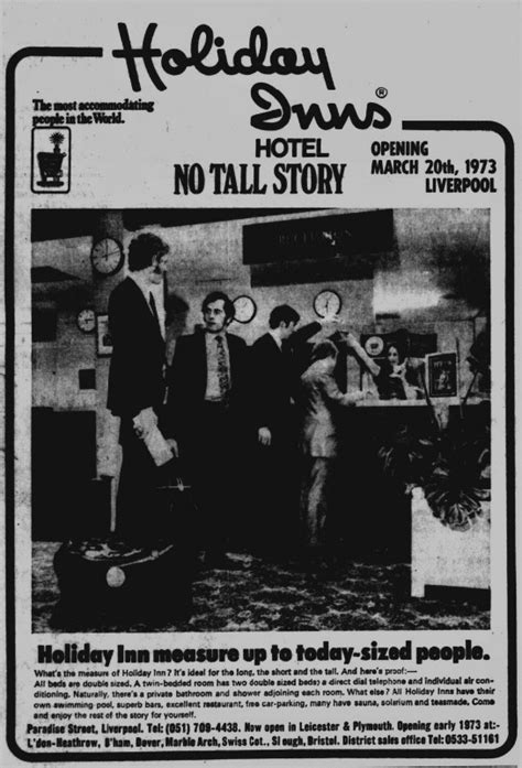Liverpool1207 On Twitter Liverpool OTD 1973 The Holiday Inn