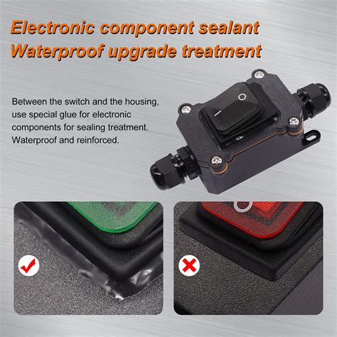 Weideer Ip67 Waterproof Inline Cord Switch On Off 20a 250v 16a 125v Inline Power