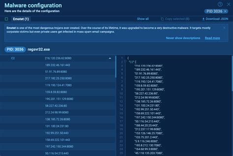 Dive Into Analysis With Malware Configuration Anyruns Cybersecurity Blog