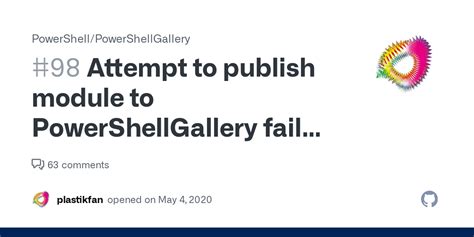 Attempt To Publish Module To Powershellgallery Fails With Newly Created Key · Issue 98