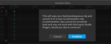 New CurveAnimation Never Exports KeyframeName Studio Bugs Developer Forum Roblox