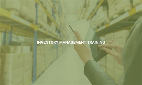Inventory Management Training Alpha Academy