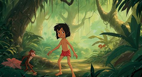 Mowgli Jungle Animated Cartoon Version Full Ai Generated Image 2534213641 Shutterstock