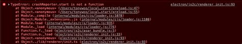 Bug Crashreporter Not Tracking Renderer Crashes Without Initializing