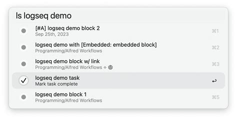 Logseq Workflow Share Your Workflows Alfred App Community Forum