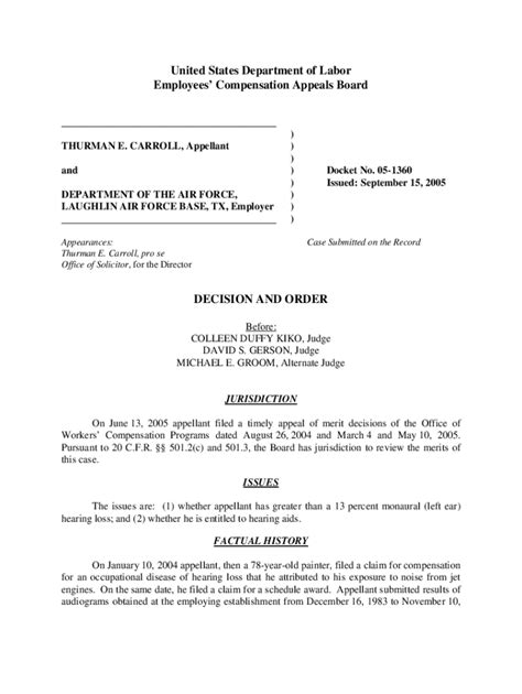 Fillable Online OWCP U S Department Of LaborLabor Laws And