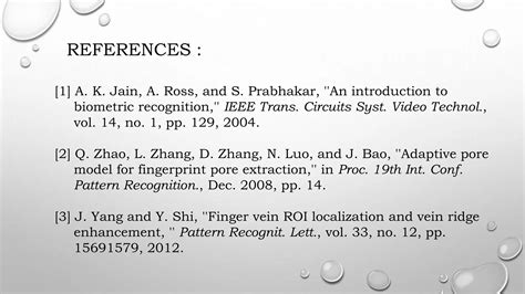 Bimodal Biometric Authentication Pptx