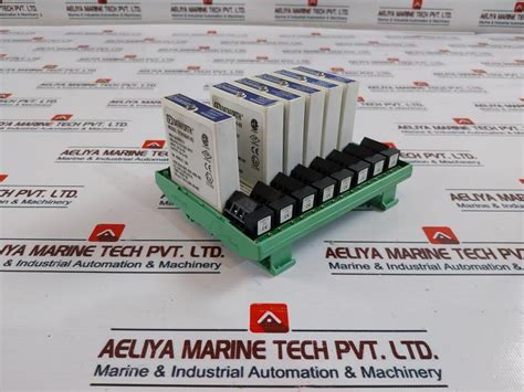 Dataforth Phoenix Scmpb Analog Voltage Input Module With Back Panel Aeliya Marine
