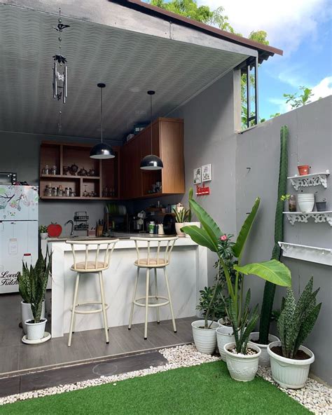 8 Desain Dapur Mungil Terbuka Bikin Masak Jadi Adem Dan Nyaman